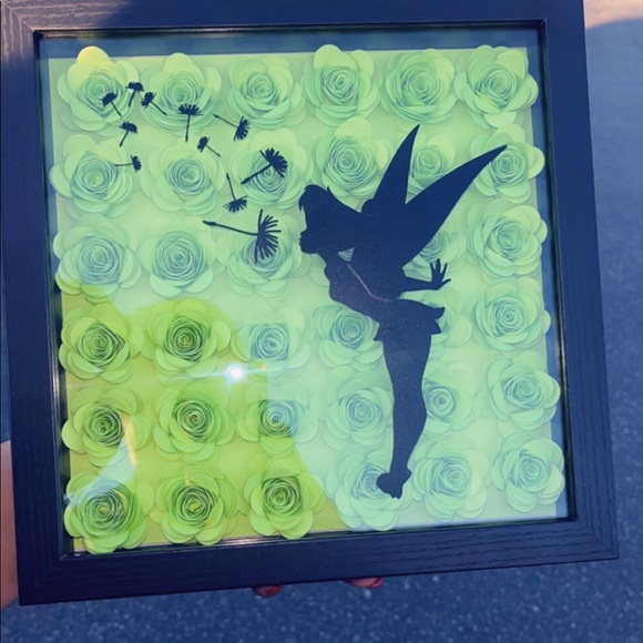 Wall Decor | Tinkerbell Shadow Box | Poshmark